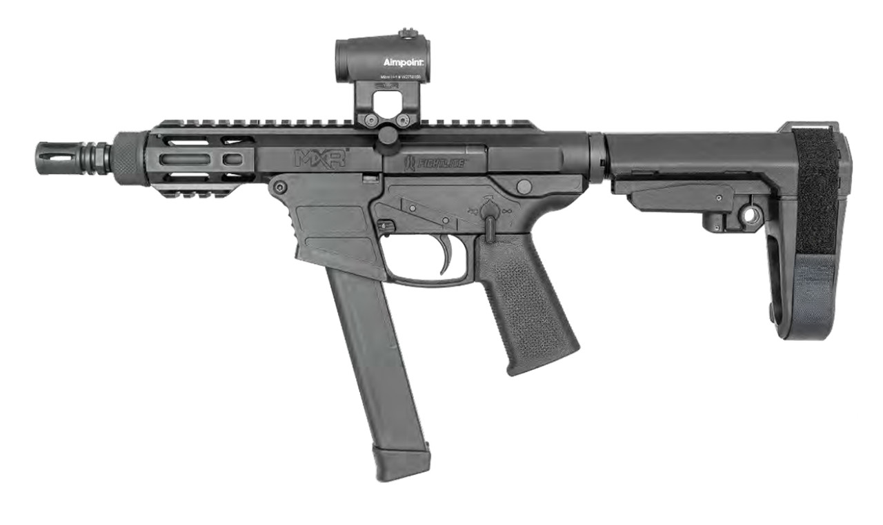 Buy FightLite MXR PCC 9mm, 5" Barrel, M-Lok, Glock Mags, SBA3, Black ...